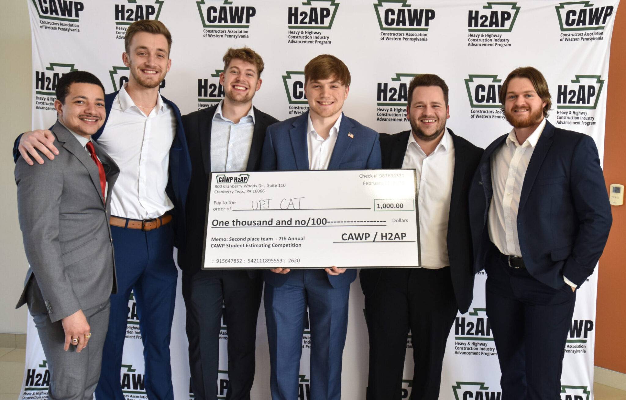 2023 CAWP Estimating Competition - CAWP